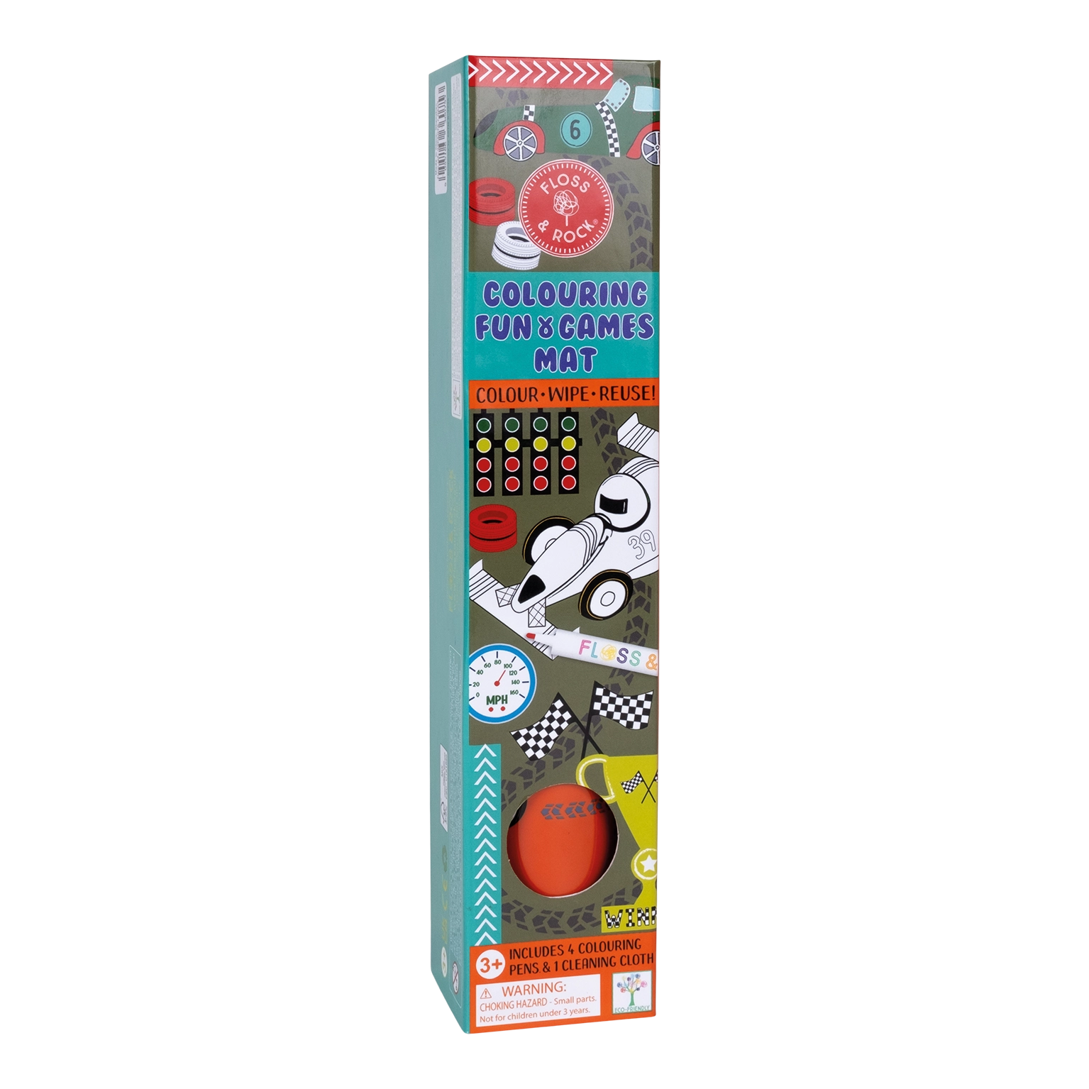 Cars Colouring Fun and Games Mat – Little Options Shop