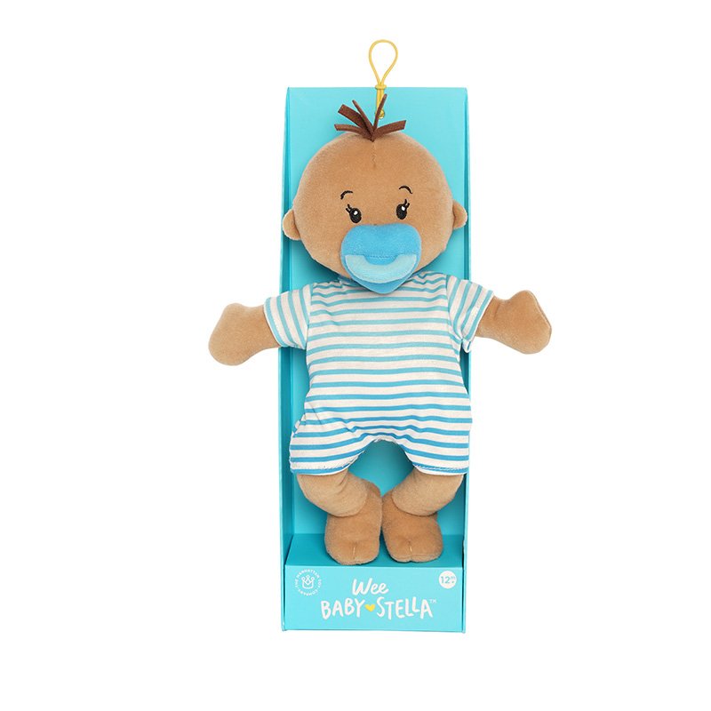 Wee Baby Stella Beige with Brown Tuft – Little Options Shop